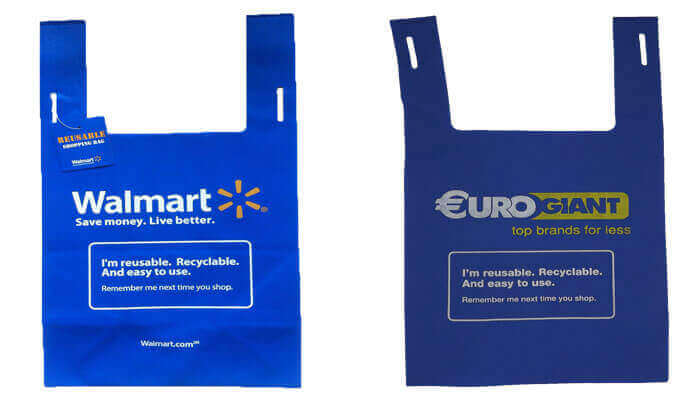 Reusable Tote Bags For Walmart, DollarTree, Jumbo Supermarket